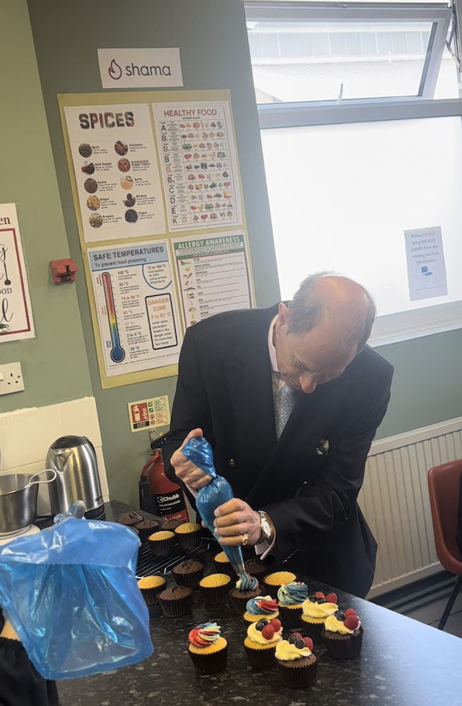 The Duke of Edinburgh visits Shama Women's Centre - Shama Women's Centre